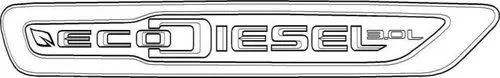 Chrysler's new EcoDiesel logo hints of future clean diesel Jeeps ...